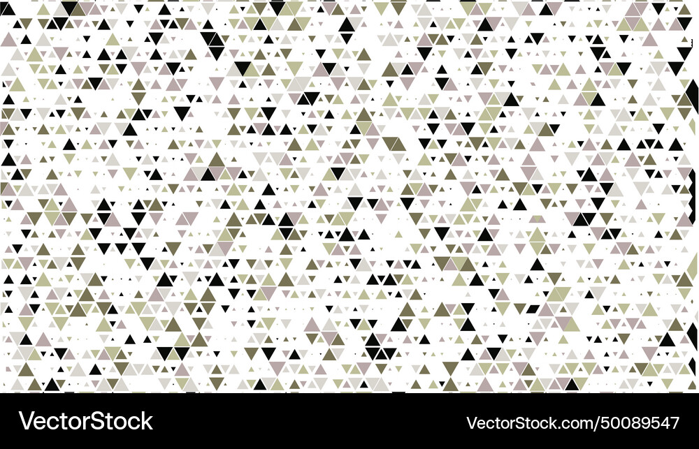 Colorful colourful geometric mosaic triangle Vector Image