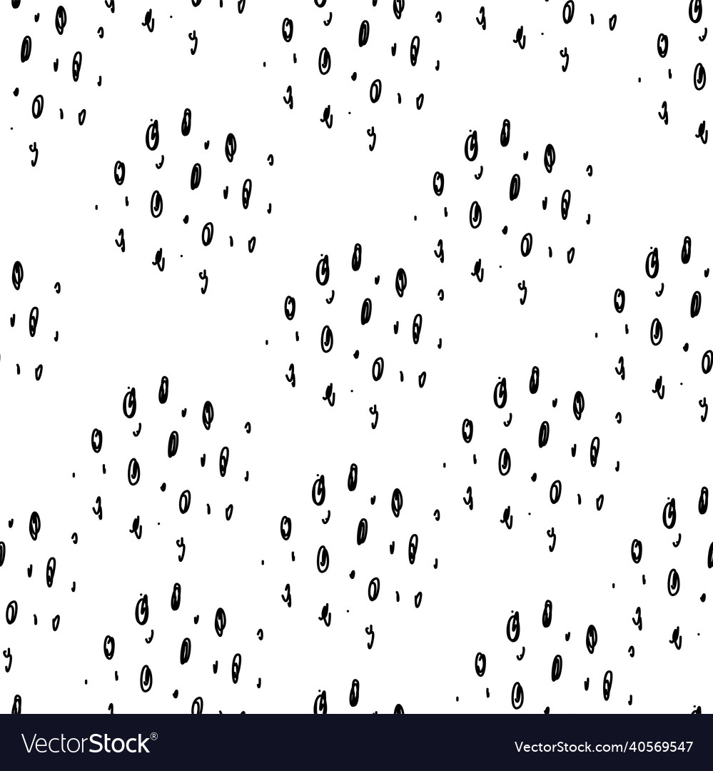 Seamless pattern casual circle dot texture Vector Image