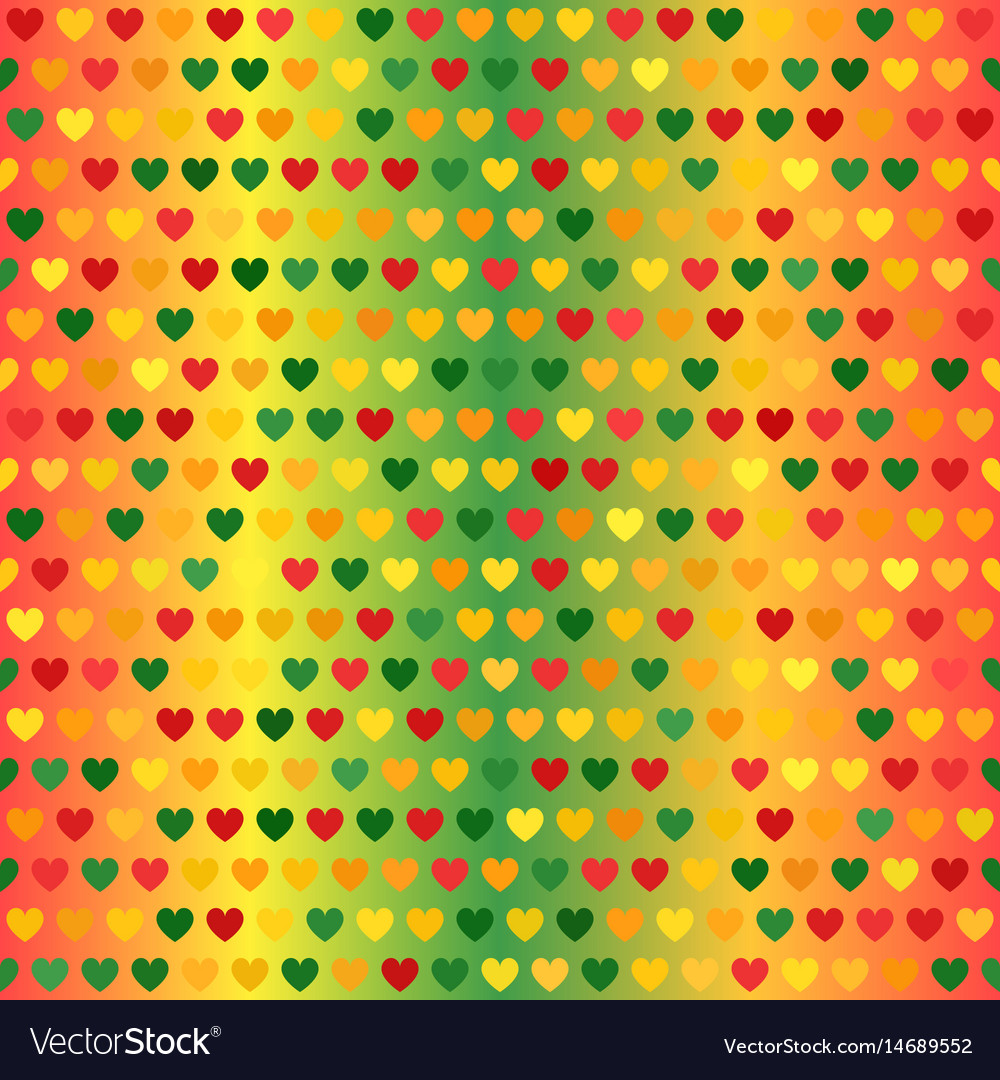 Heart pattern seamless background Royalty Free Vector Image