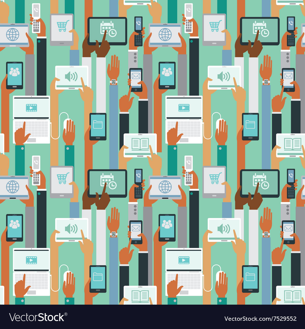 Smart devices Royalty Free Vector Image - VectorStock