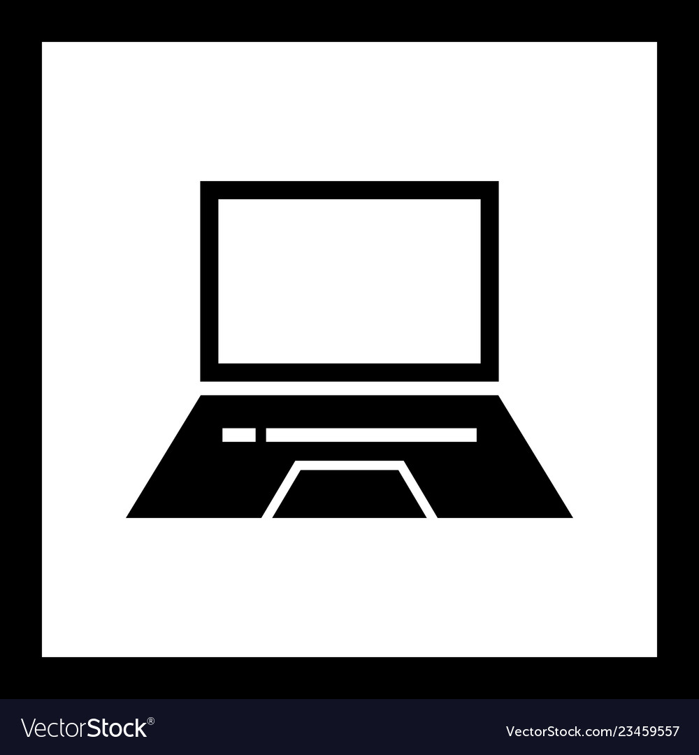 Laptop icon Royalty Free Vector Image - VectorStock