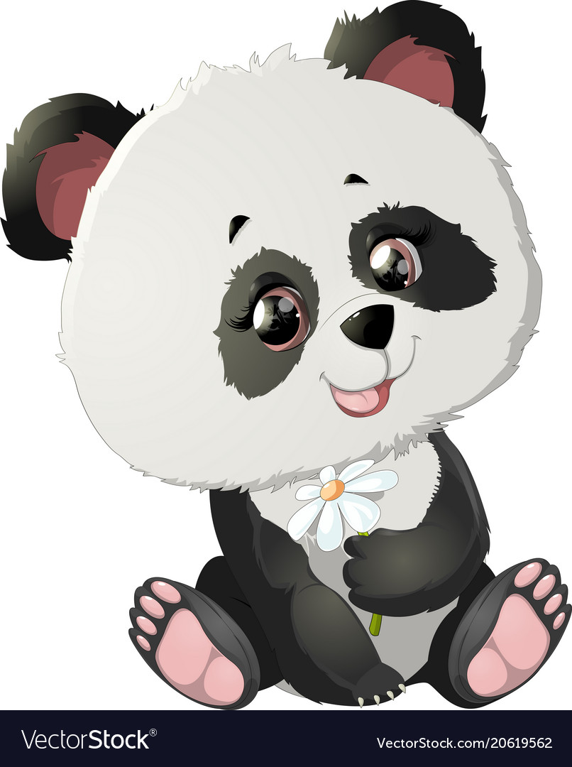 Cute Panda Bear Clip Art