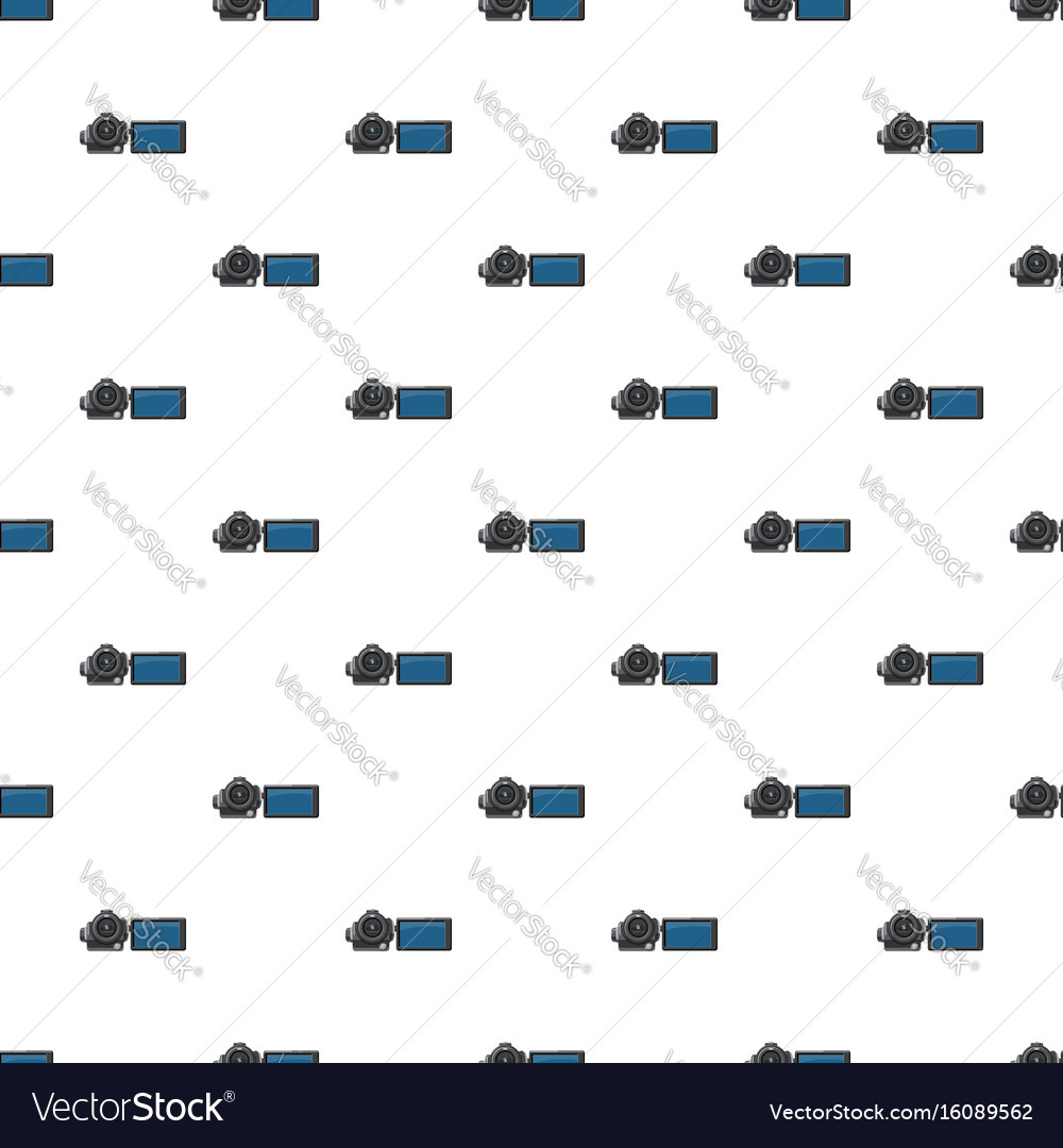 Digital video camera pattern Royalty Free Vector Image