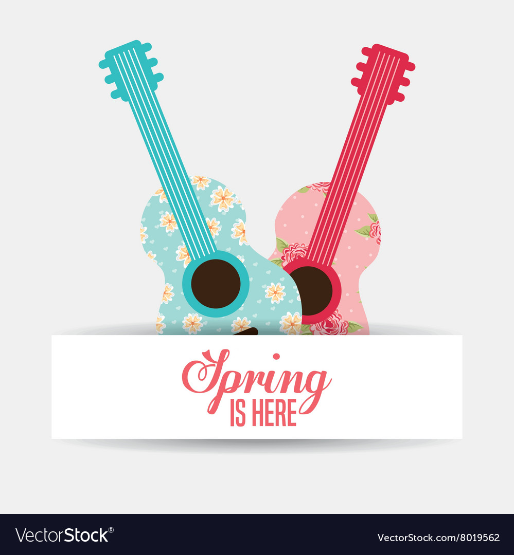 Hello spring design Royalty Free Vector Image - VectorStock