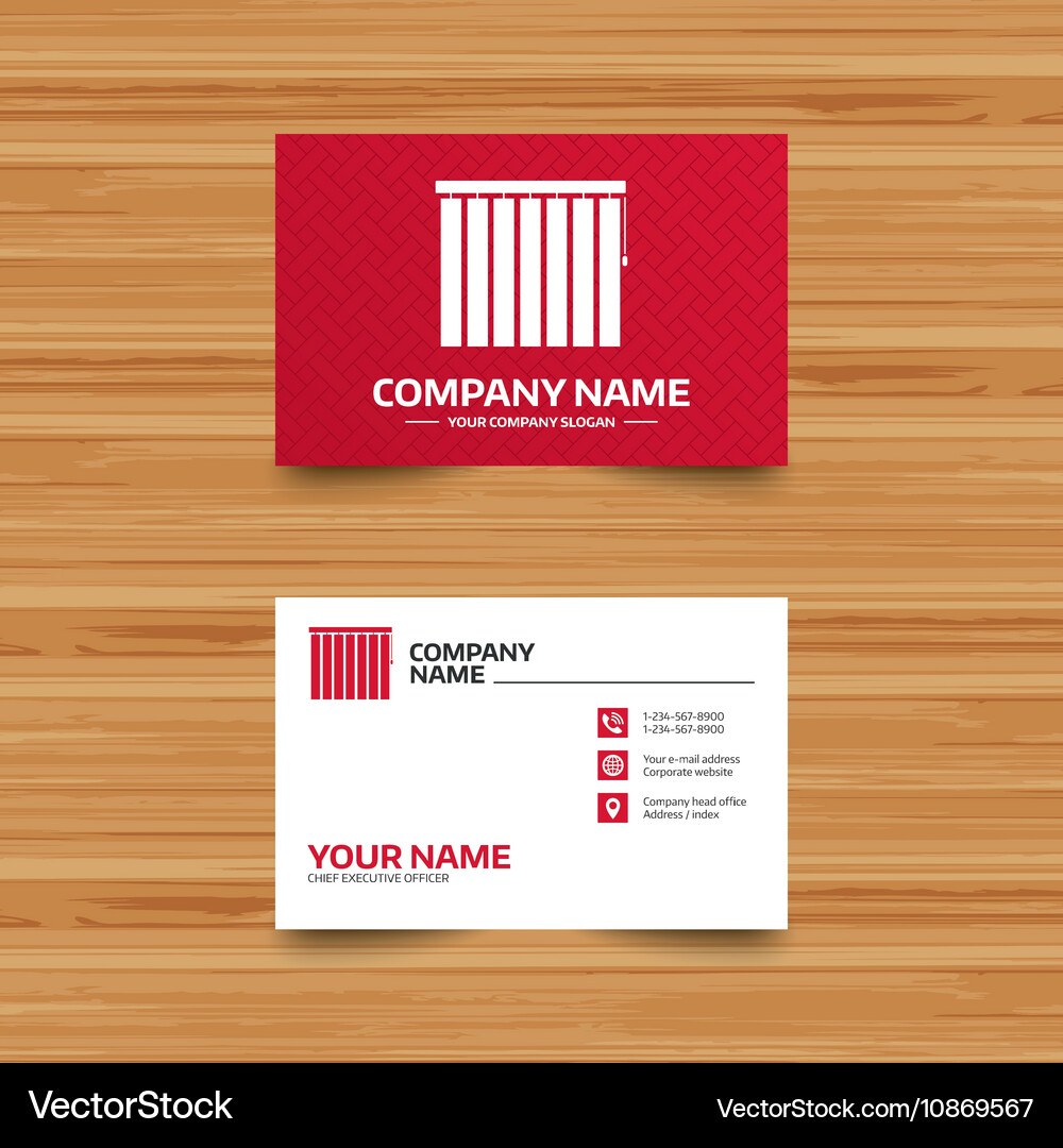 Louvers vertical sign window blinds jalousie Vector Image