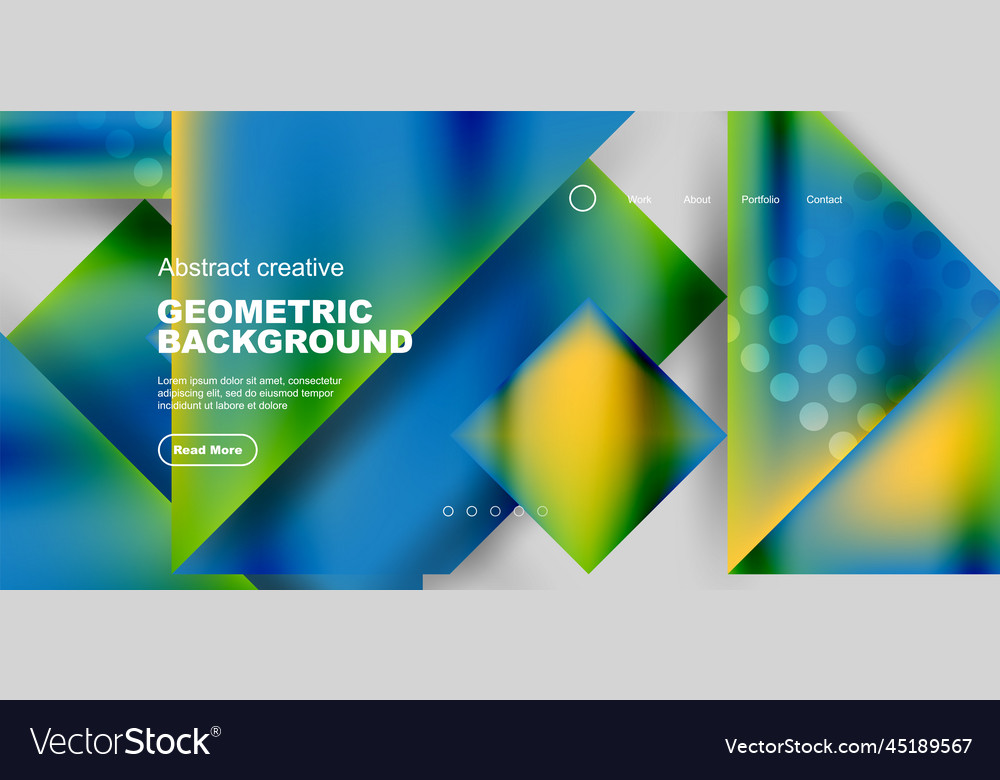 Triangle abstract background Royalty Free Vector Image