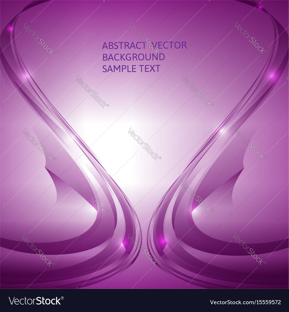 Abstract purple curve background graphic Vector Image