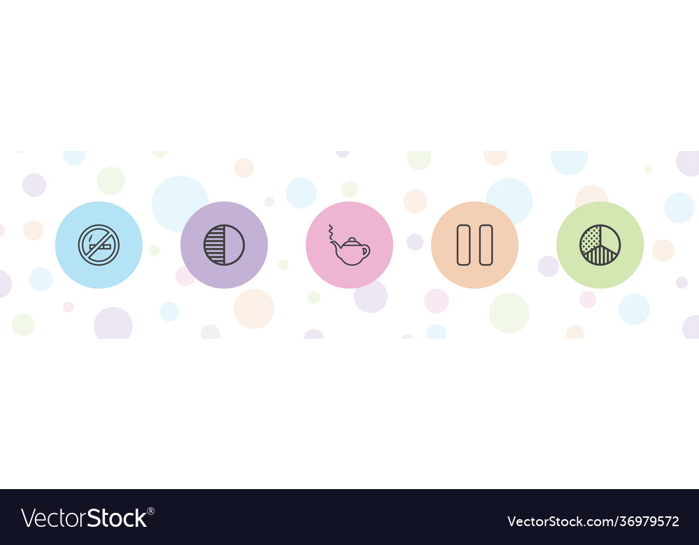 Shiny icons Royalty Free Vector Image - VectorStock