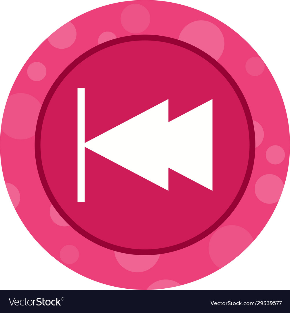 Beautiful left arrow glyph icon Royalty Free Vector Image Beautiful left arrow glyph icon Royalty Free Vector Image
