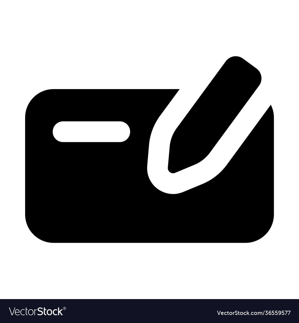 Cheque writing Royalty Free Vector Image - VectorStock