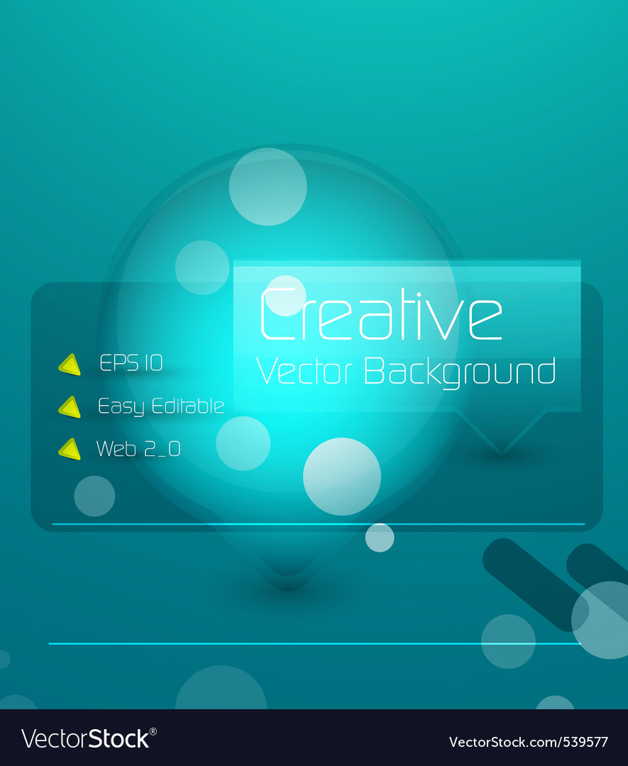 Creative background Royalty Free Vector Image - VectorStock