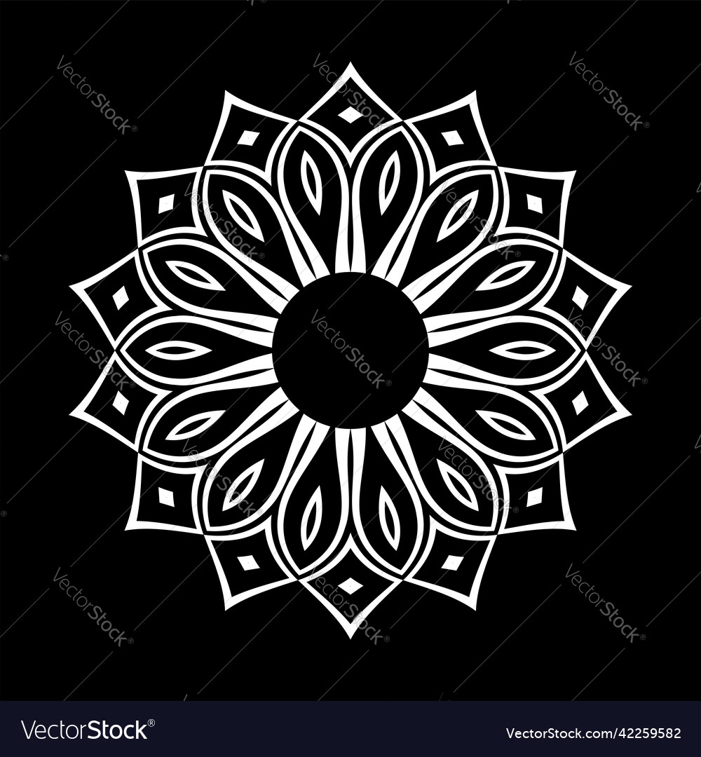 Circle pattern Royalty Free Vector Image - VectorStock