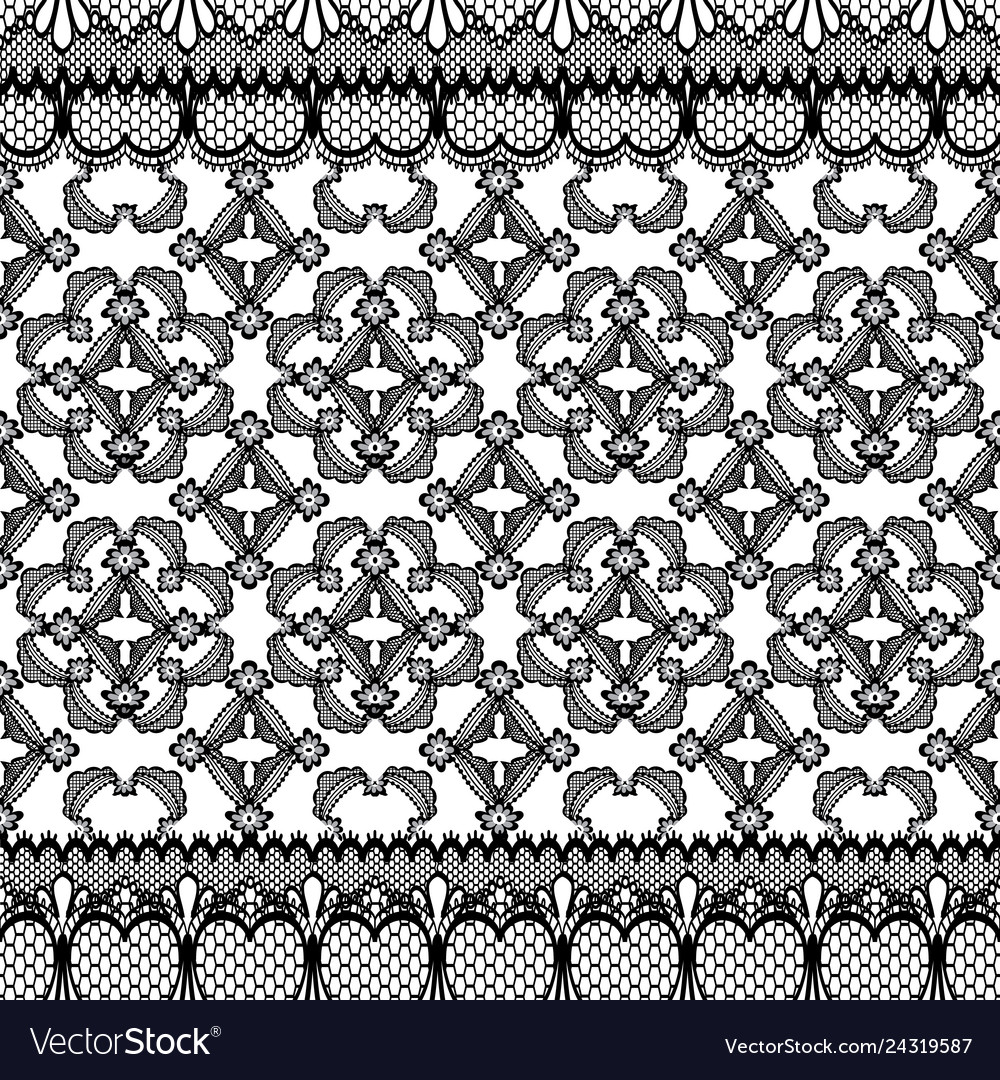 Abstract seamless pattern of lacy Royalty Free Vector Image