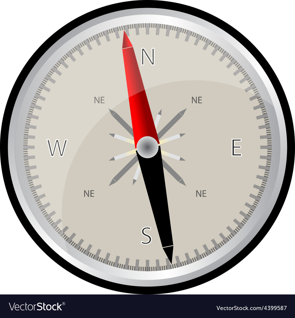 Compass Royalty Free Vector Image - VectorStock