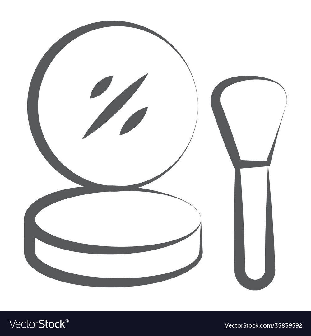 Blusher Royalty Free Vector Image - VectorStock