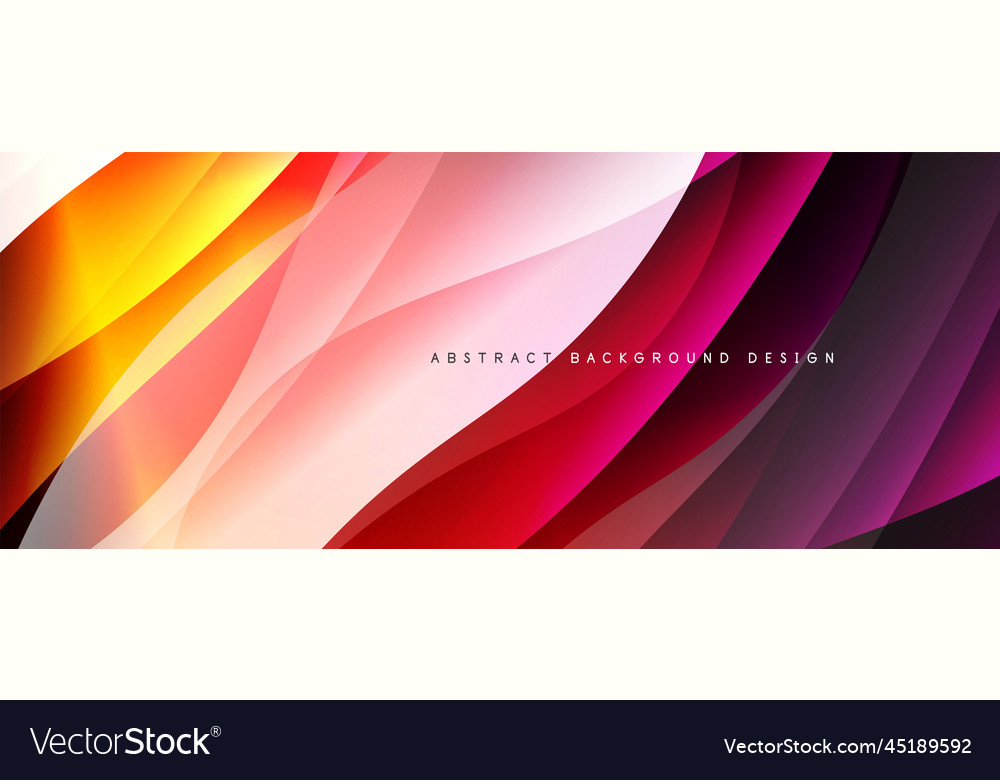Trendy simple fluid color gradient abstract Vector Image