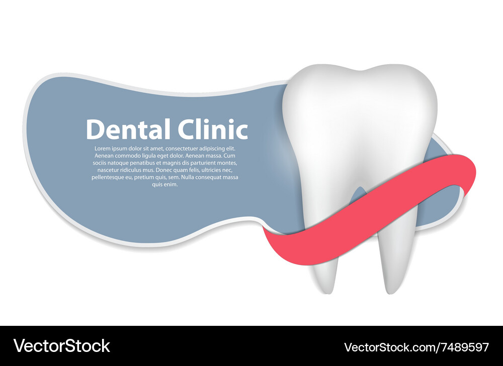 Dental clinic icon Royalty Free Vector Image - VectorStock