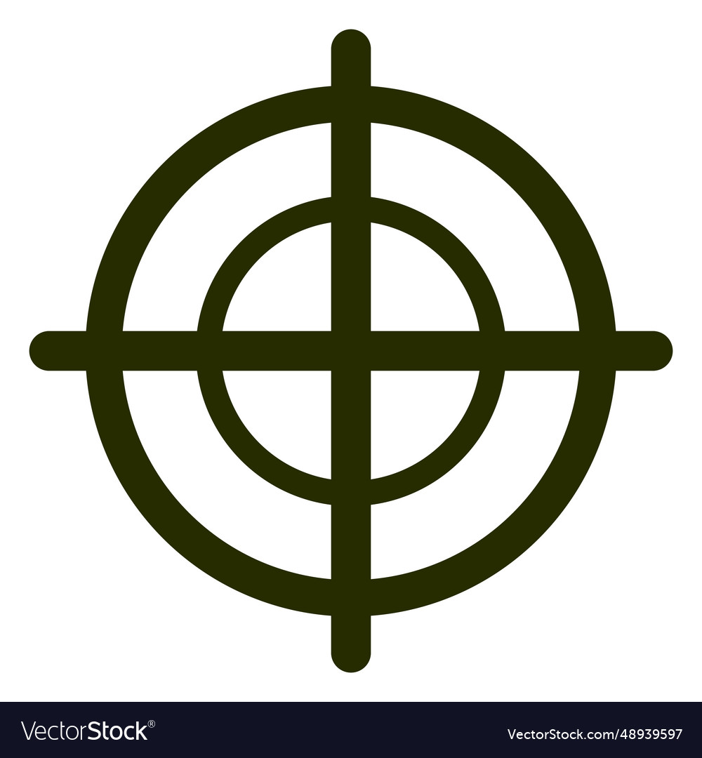 Objective basic Royalty Free Vector Image - VectorStock