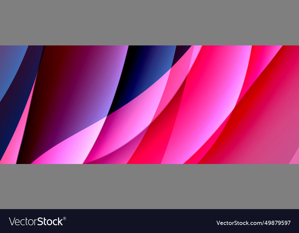 Simple fluid color gradient abstract background Vector Image