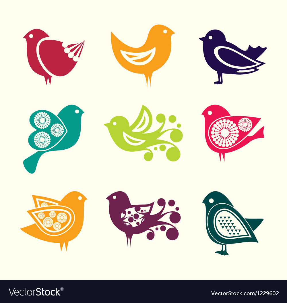 Birds Royalty Free Vector Image - VectorStock