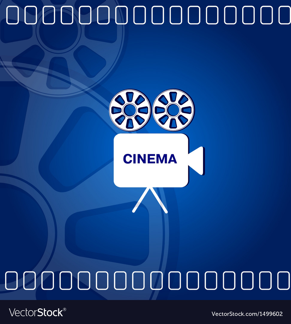 Cinema background Royalty Free Vector Image - VectorStock