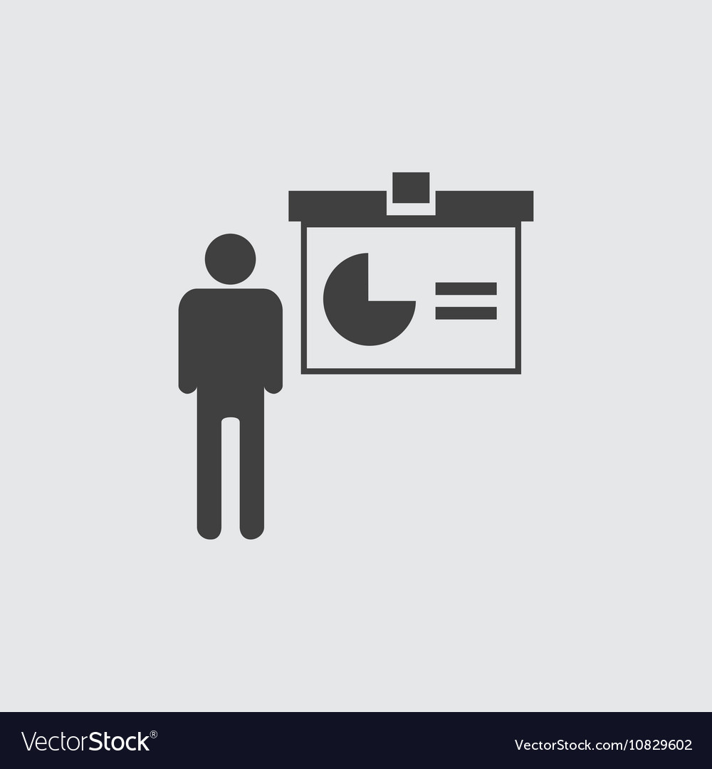 Presentation icon Royalty Free Vector Image - VectorStock