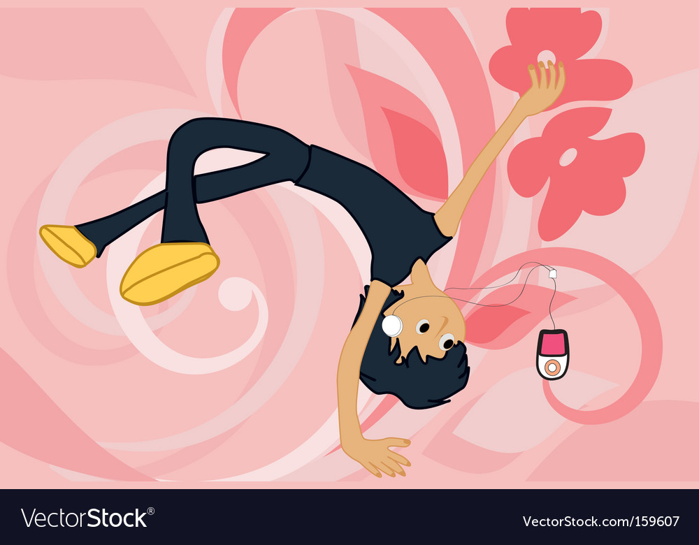 Break dancing Royalty Free Vector Image - VectorStock