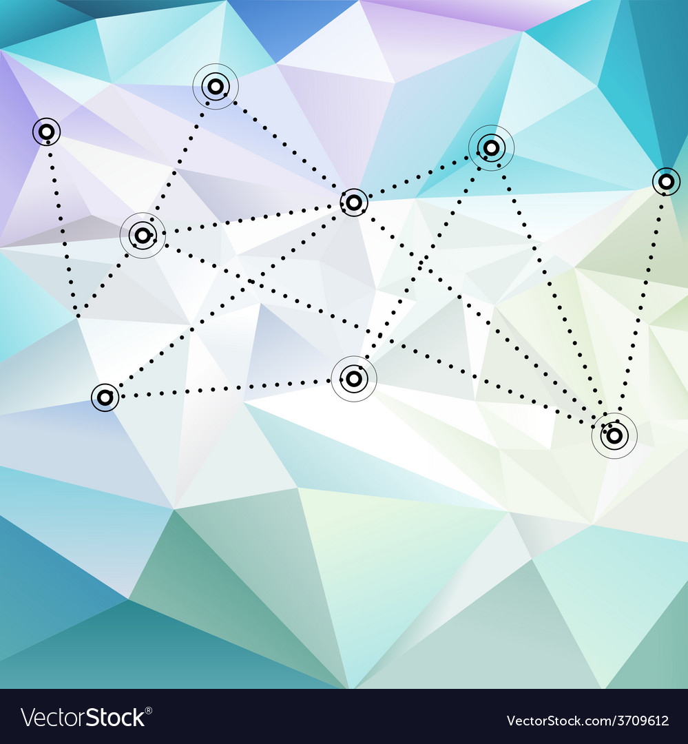 Abstract poly background Royalty Free Vector Image