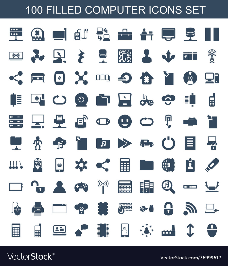Computer icons Royalty Free Vector Image - VectorStock