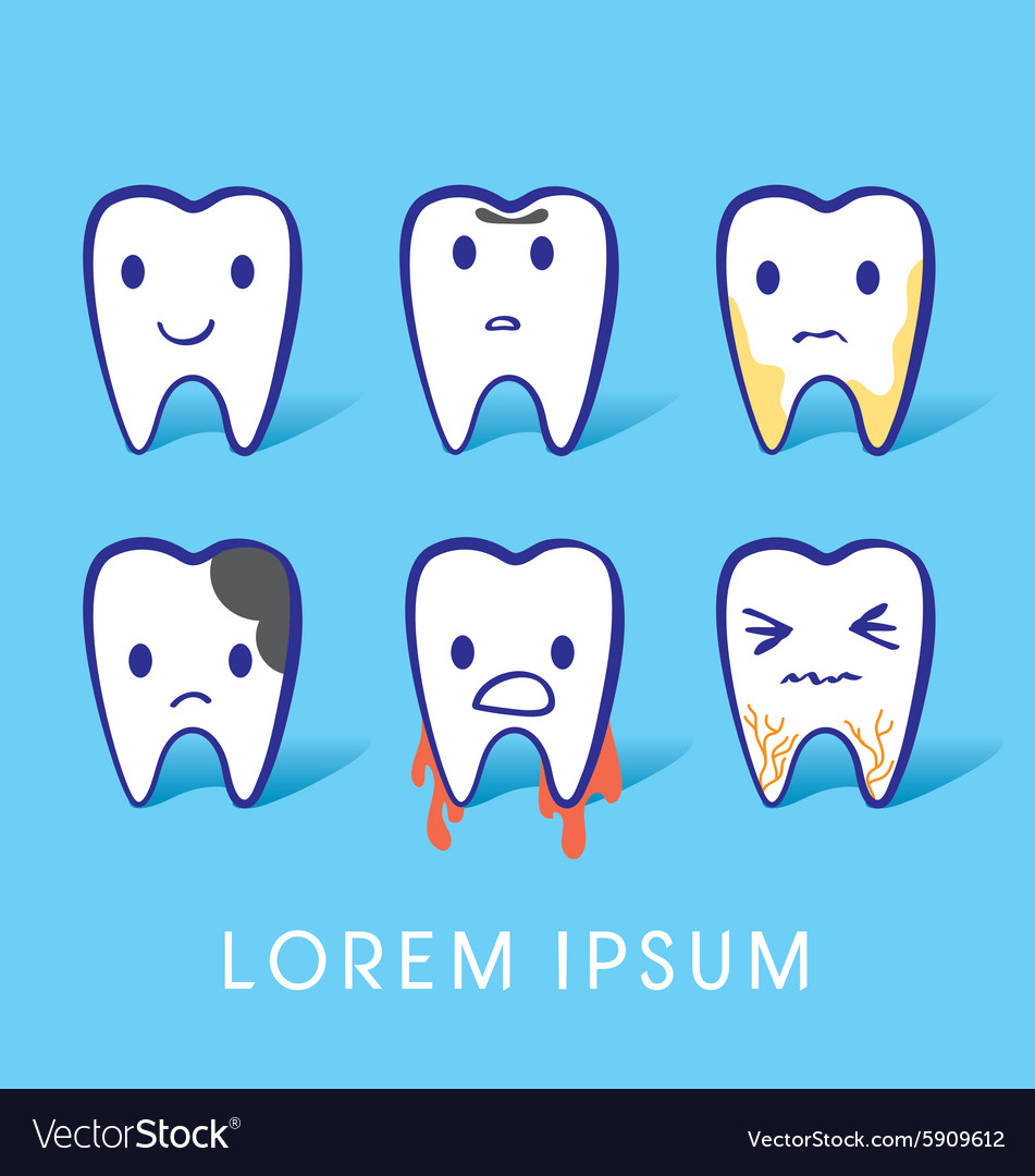 Tooth Royalty Free Vector Image - VectorStock