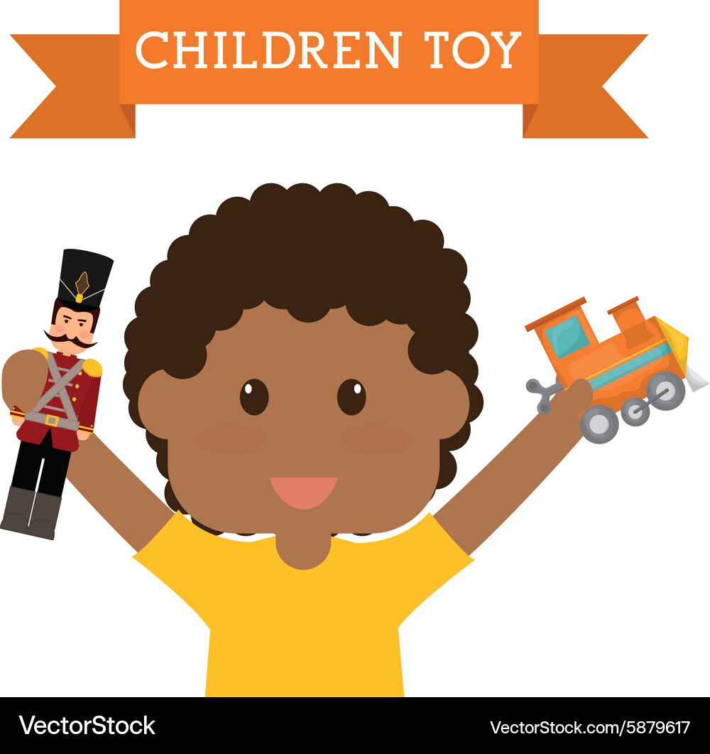 Baby toys design Royalty Free Vector Image - VectorStock