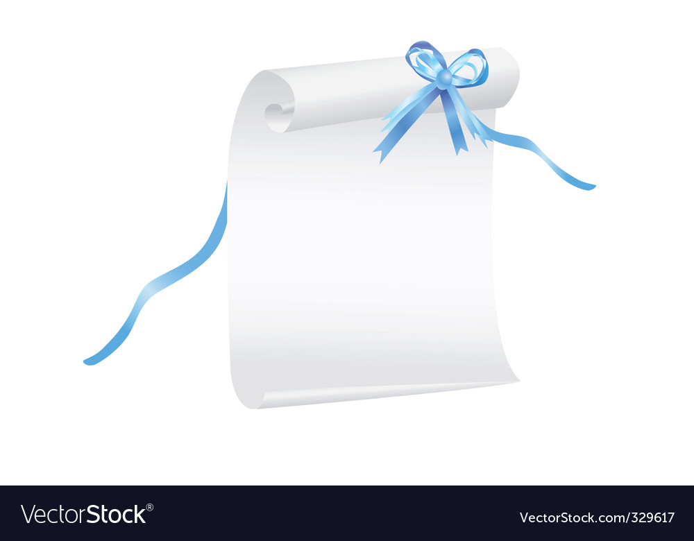 Graduation scroll Royalty Free Vector Image - VectorStock