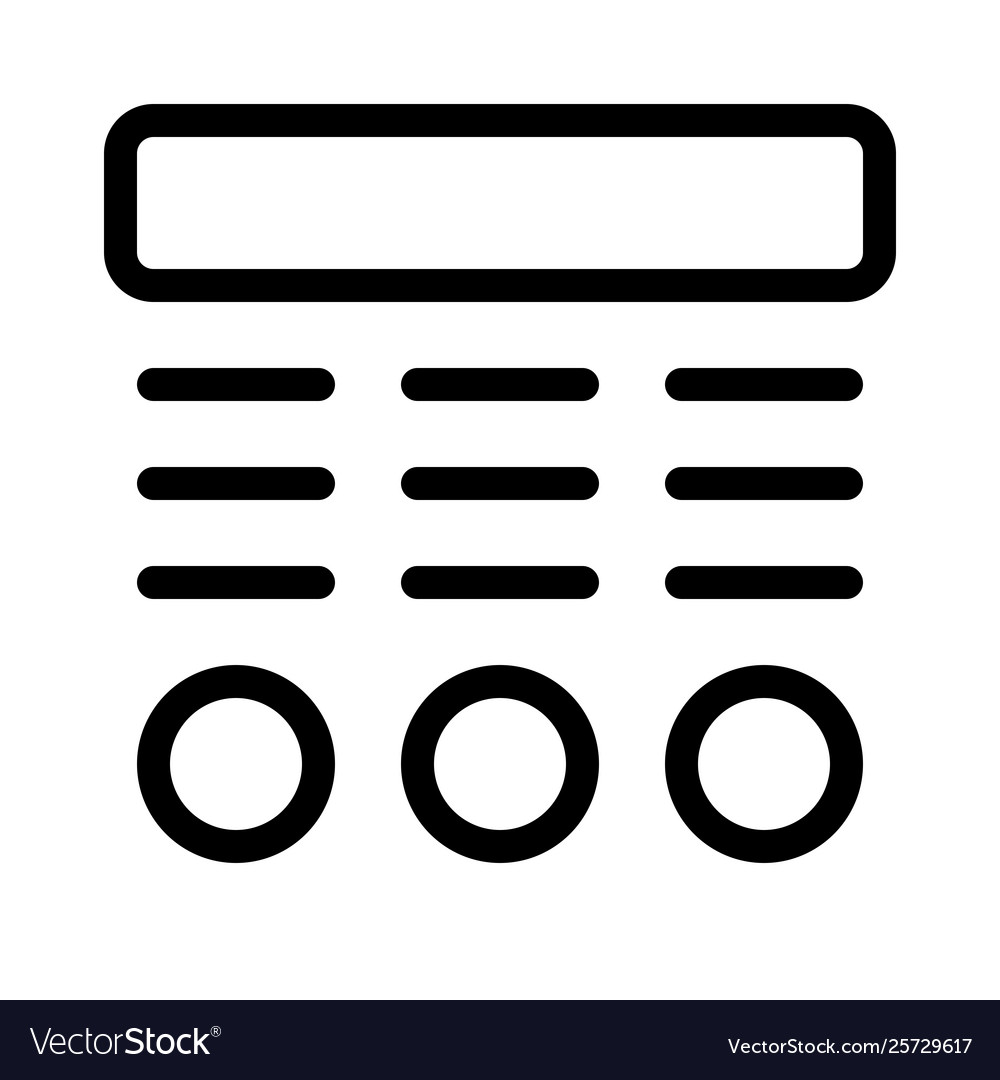 List material required for structural Royalty Free Vector