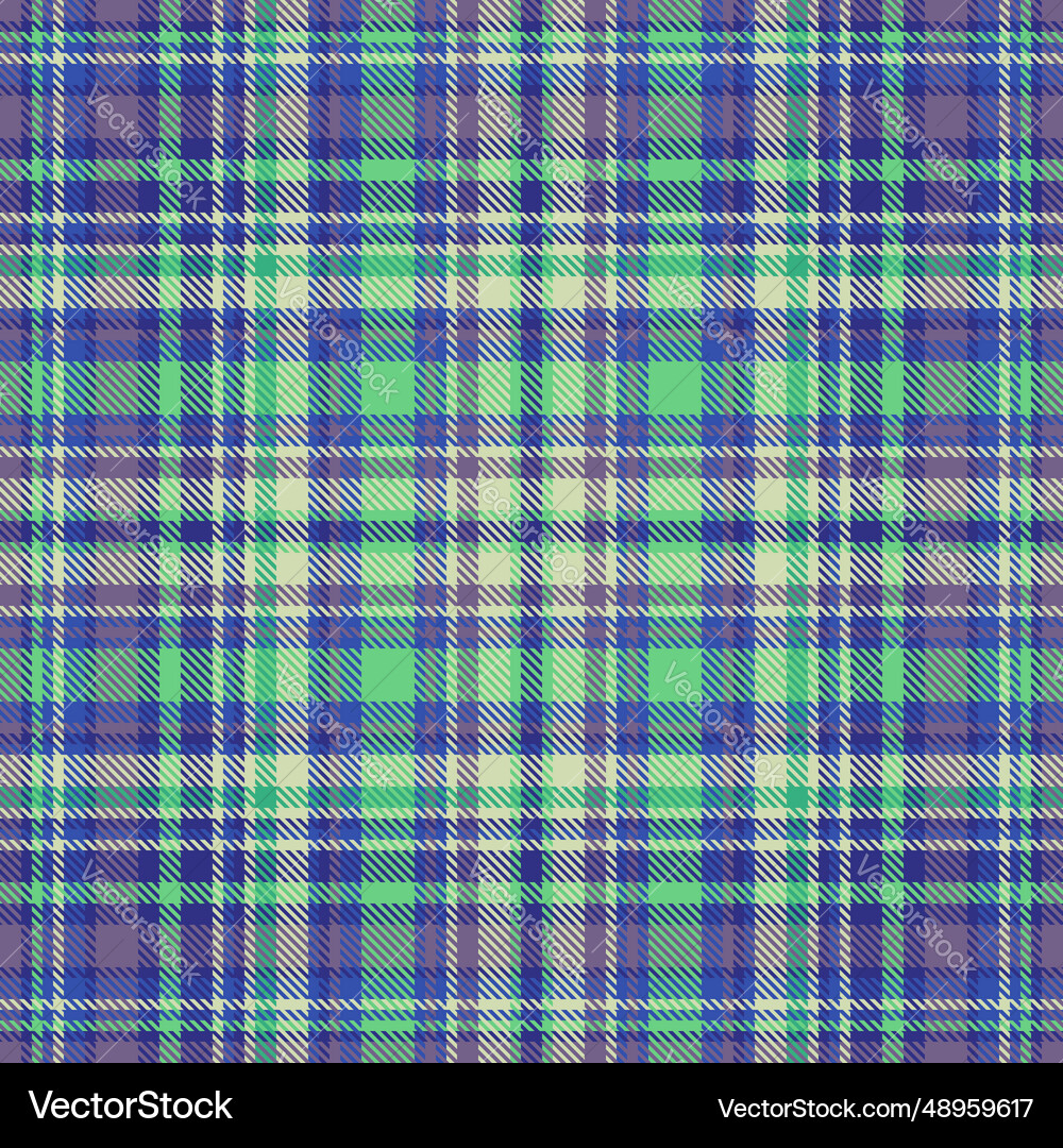 Textile check tartan of pattern seamless plaid Vector Image