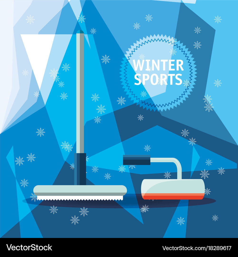 Winter sports design Royalty Free Vector Image