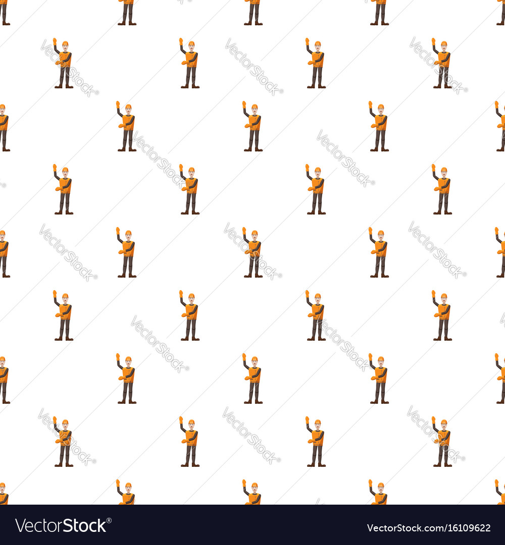 Builder pattern seamless Royalty Free Vector Image
