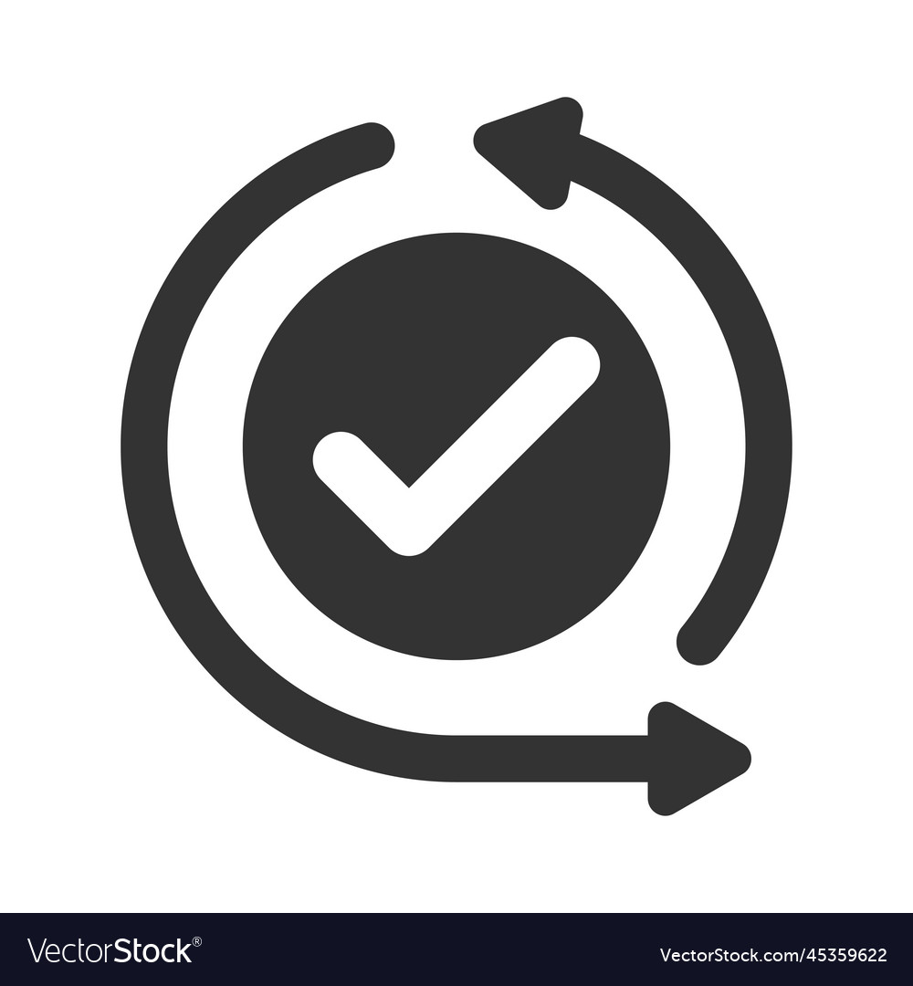 Success process icon Royalty Free Vector Image