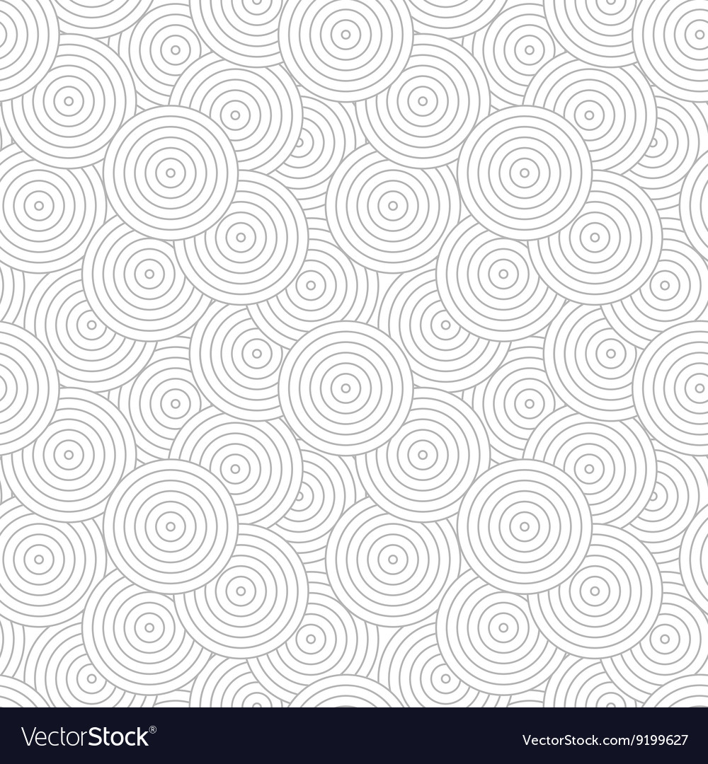 Circles geometric pattern - seamless Royalty Free Vector