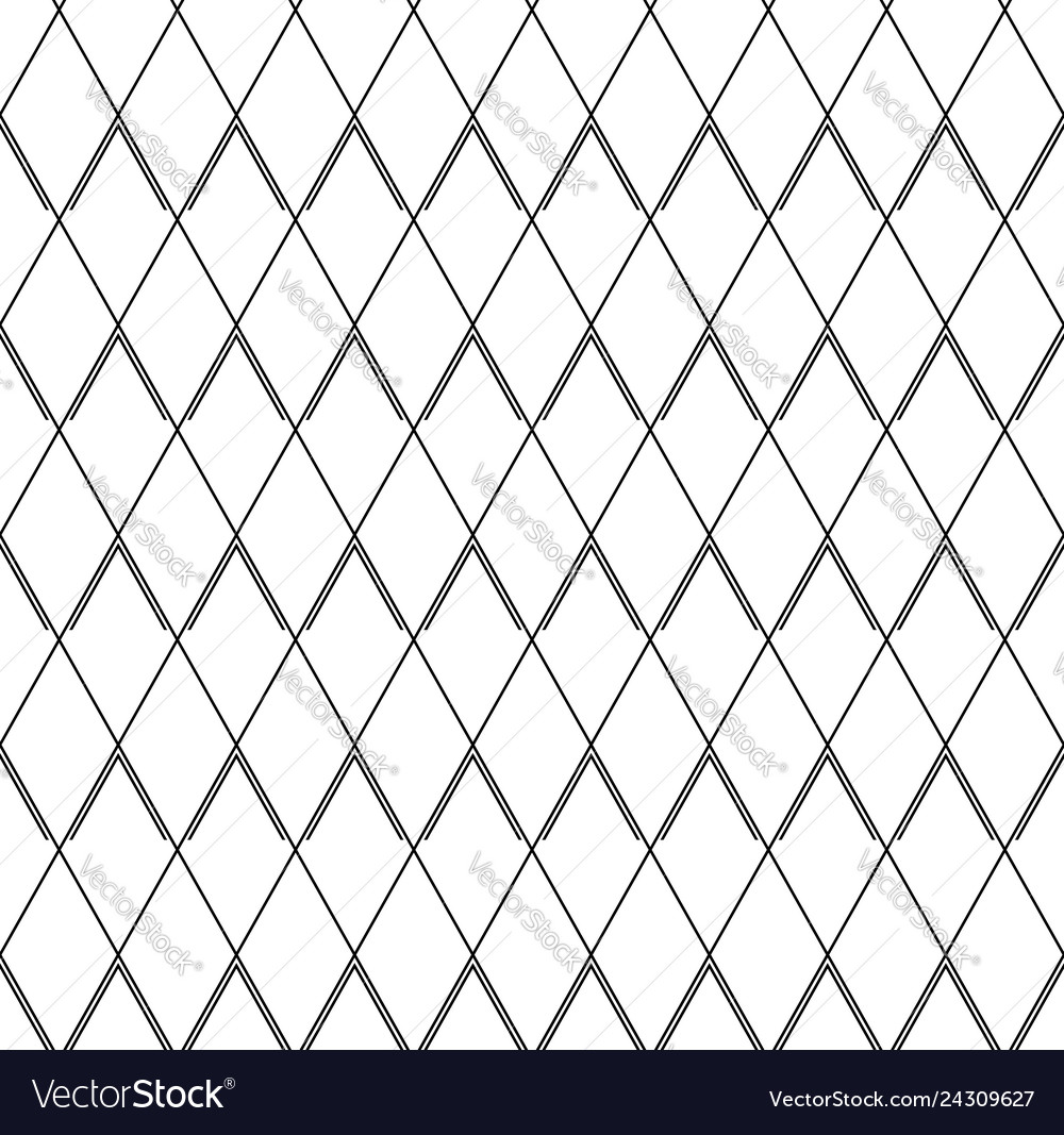 Seamless diamonds pattern Royalty Free Vector Image
