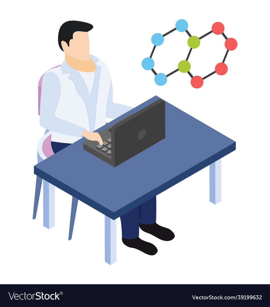 Atom structure Royalty Free Vector Image - VectorStock