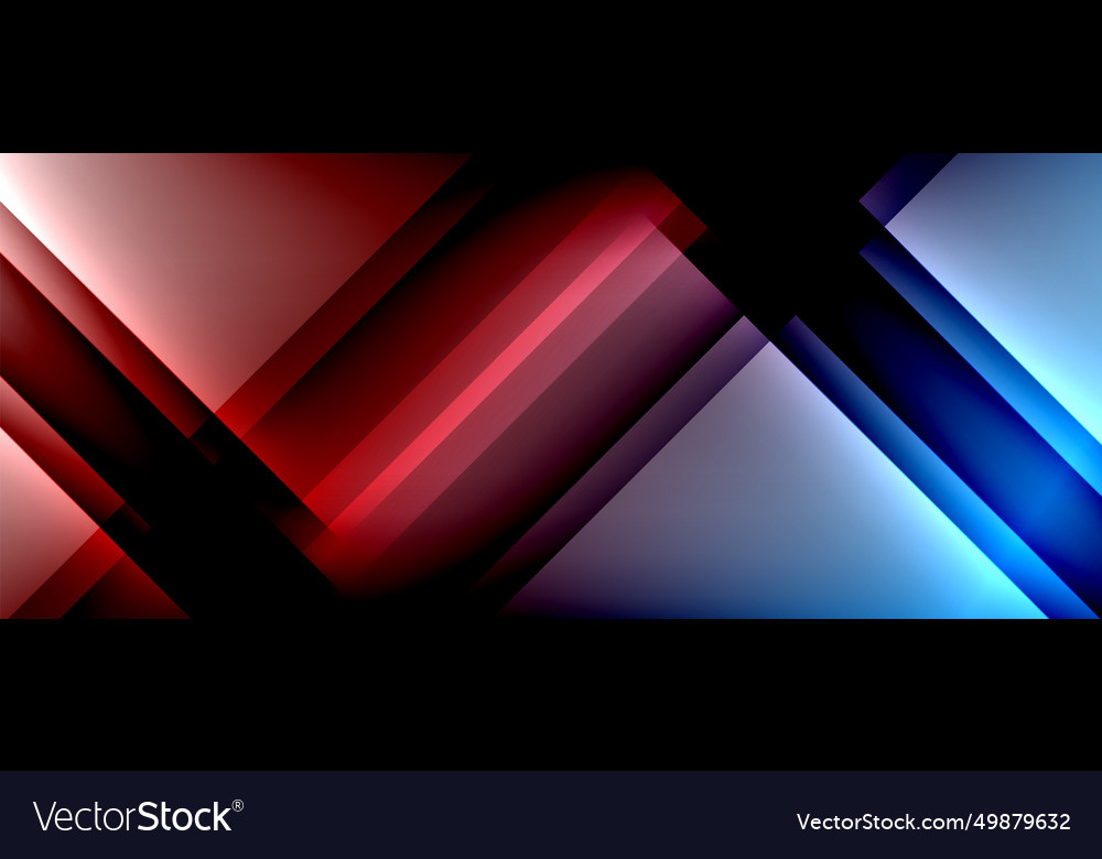 Lines dynamic geometric background Royalty Free Vector Image