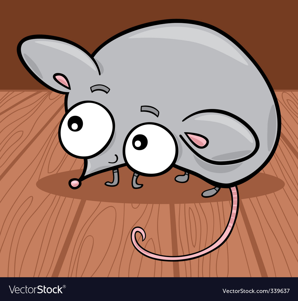 Cute mouse Royalty Free Vector Image - VectorStock