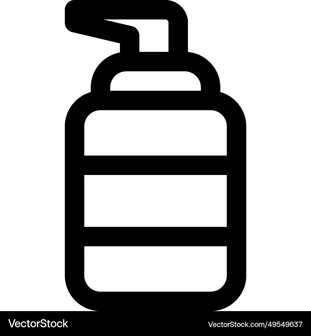 Liquid soap for washing hands and face isolated Vector Image