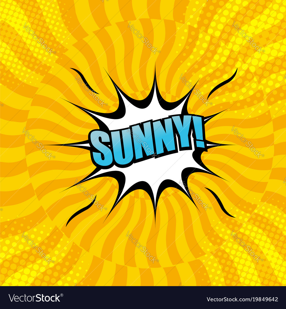 Comic bright yellow template Royalty Free Vector Image Comic bright yellow template Royalty Free Vector Image