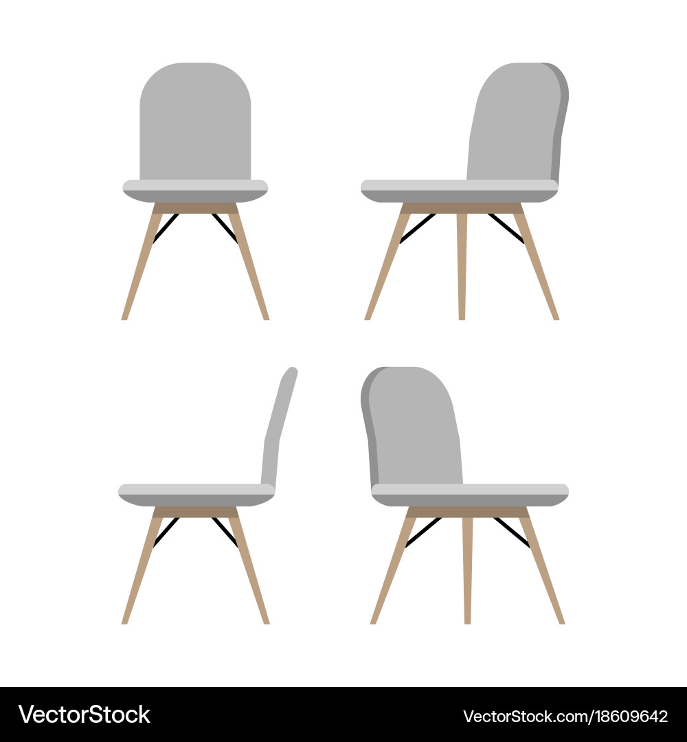 Office chair isolated on white background Vector Image