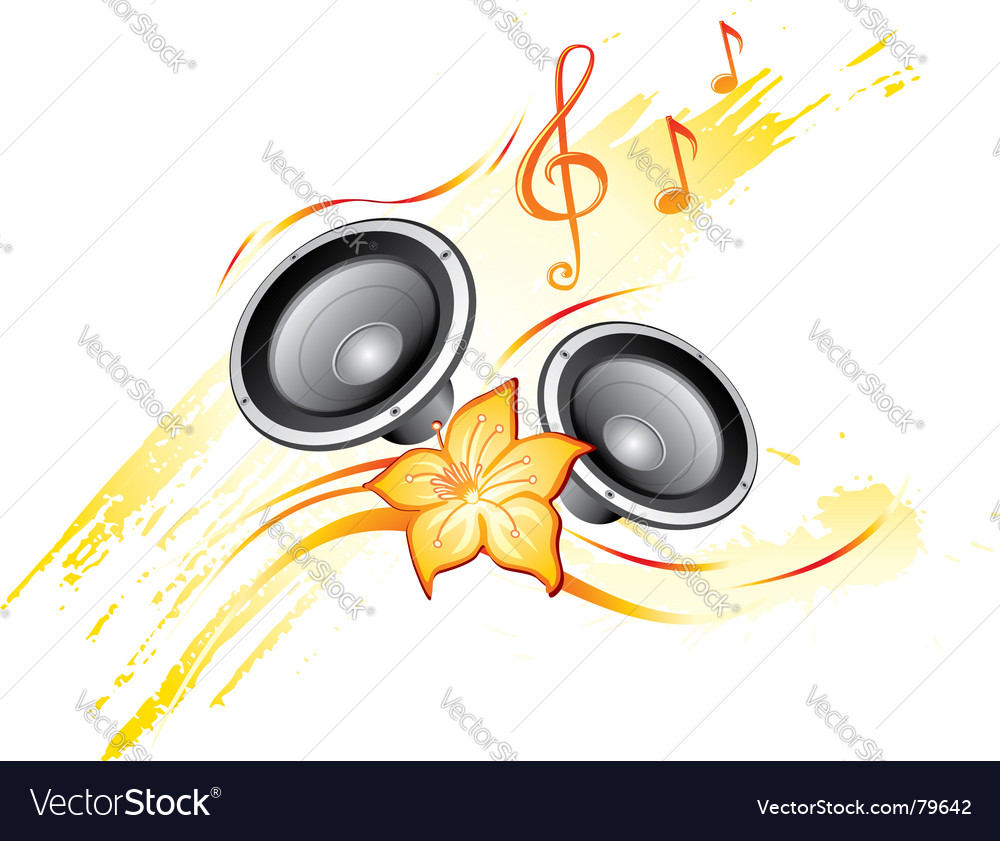 Speakers Royalty Free Vector Image - VectorStock