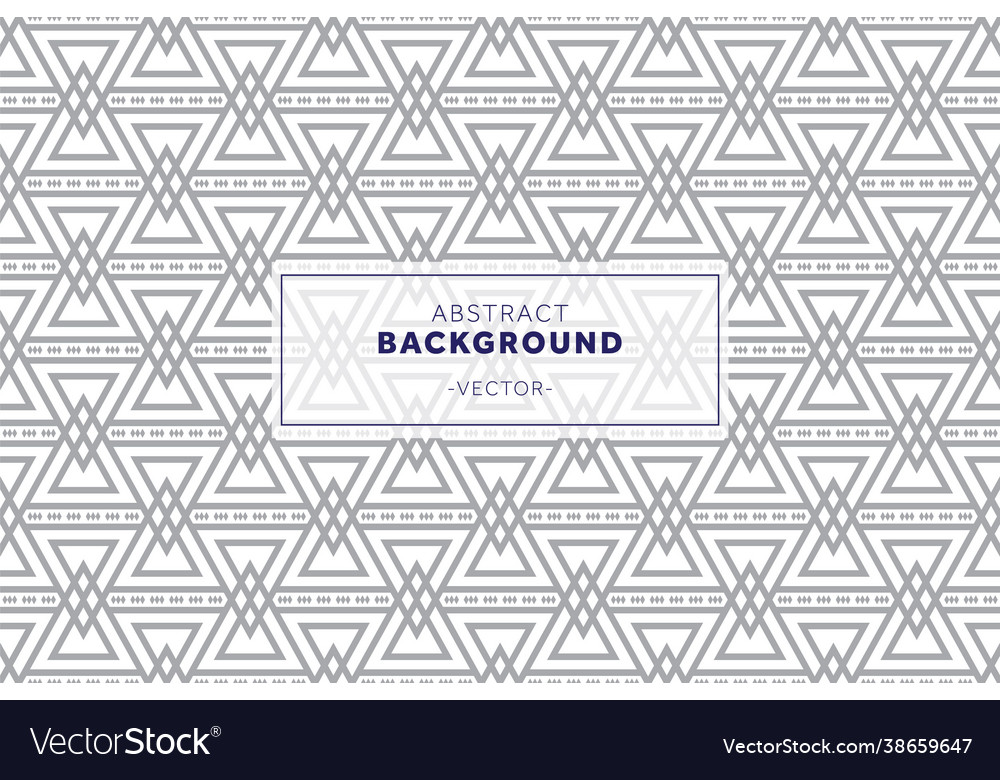 Abstract seamless geometric patterns background Vector Image