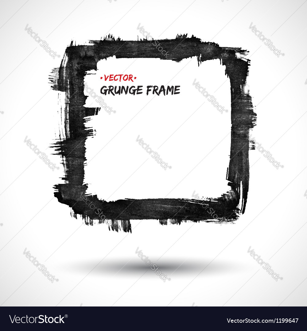 DARK FRAME Royalty Free Vector Image - VectorStock