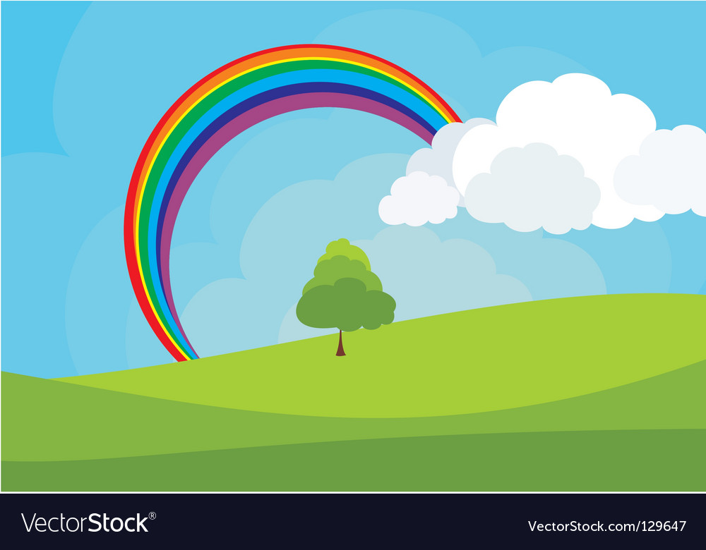 Landscape Royalty Free Vector Image - VectorStock