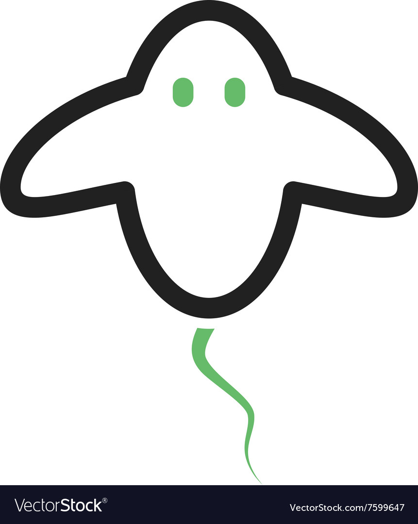 Ray fish Royalty Free Vector Image - VectorStock